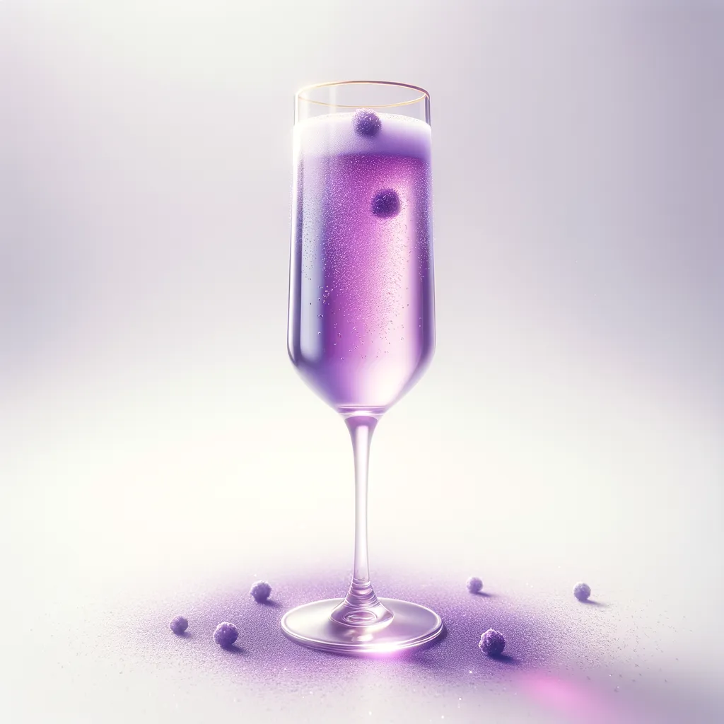 Easy Violet Champagne d'Amour Recipe for Beginners (with Pro Bartender ...